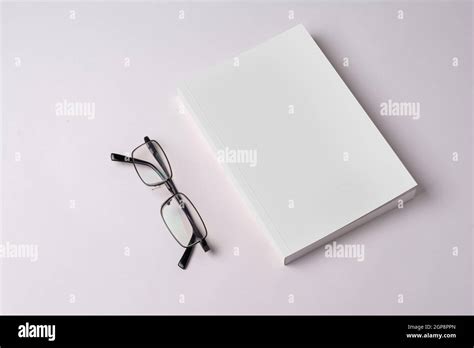 Closed Novel Book With Blank Cover On Table Editable Mock Up Series