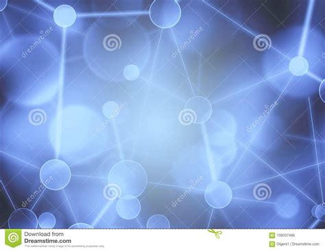 Network Abstract Background Stock Illustration Illustration Of