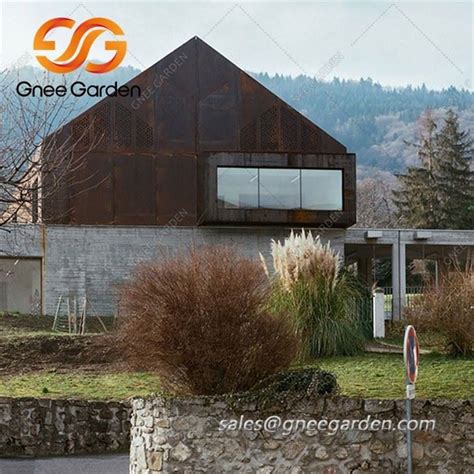 Chine Panneaux en acier corten rouillés fabricants de façades de