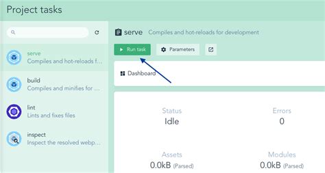 creating a new vue project using vue ui 5 balloons