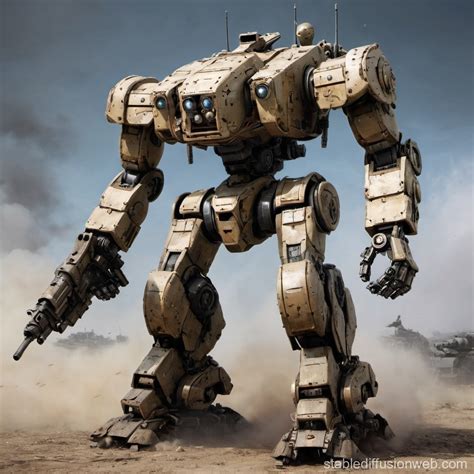 British Battle Mechs In Alternate WW Stable Diffusion Online