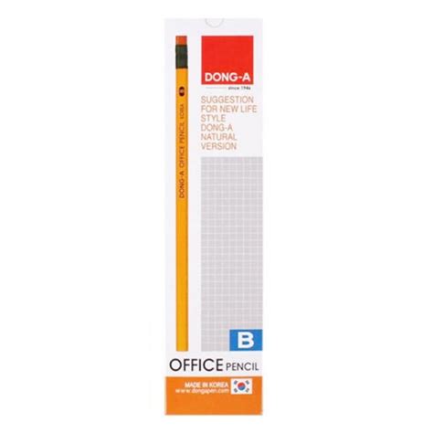 연필지우개 사무용 오피스펜슬 12자루 B 홈플러스 택배배송