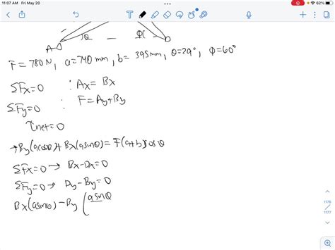 SOLVED Determine The Magnitudes Of All Pin Reactions For The Frame