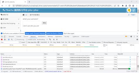 sql注入之盲注 基于boolean的盲注的表现症状。 csdn博客