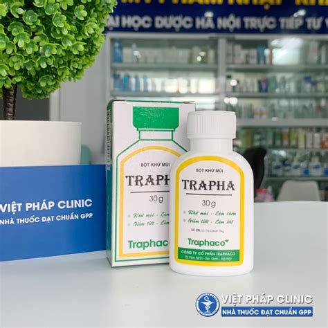 Bột khử mùi TRAPHA 30G Lazada vn