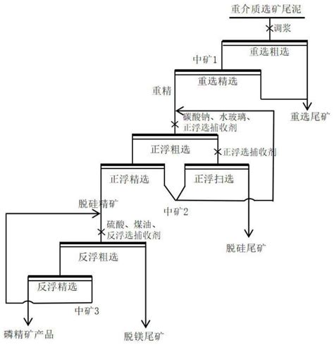 一种从磷矿重介质选矿尾泥中制取磷精矿的方法与流程