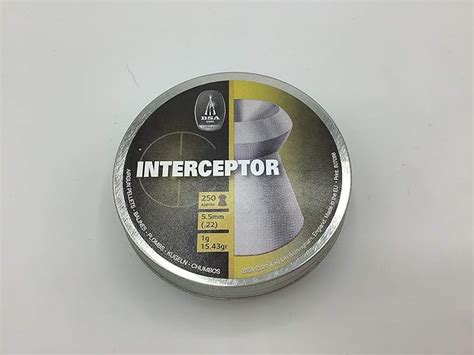 Ihunter Bsa Interceptor 2255mm Airgun Pellets 250ct Uk