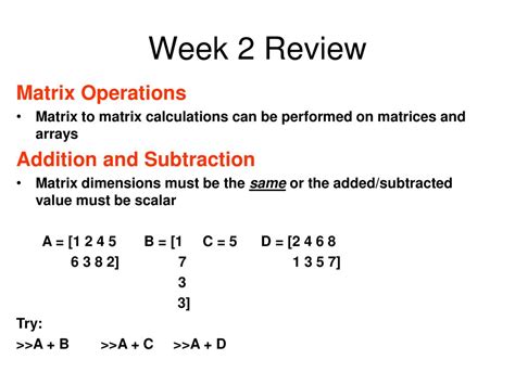 Matlab Training Session 3 Control And Flow Ppt Download