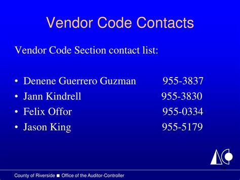 PPT - Vendor Code/1099 Presentation PowerPoint Presentation, free ...