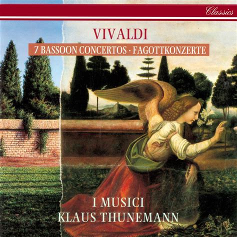 ‎vivaldi 7 Bassoon Concertos Album By Klaus Thunemann I Musici