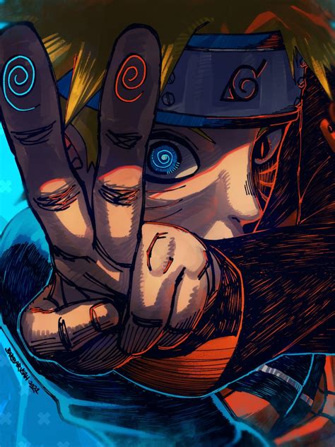 Uzumaki Naruto Naruto And More Drawn By Barbarvsah Danbooru