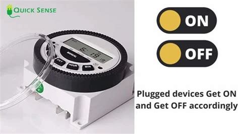 Quicksense Digital Timer Programmable Controller Model Namenumber Tm