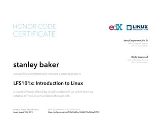 Linux Certificate Ppt