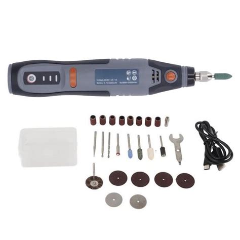 Ej Life Meuleuse Portative Outil Rotatif Sans Fil Kit Doutils