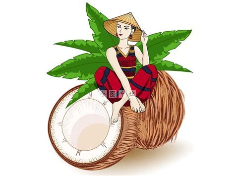 芒果、椰子包装系列小圆千绘 站酷zcool