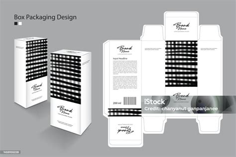 Desain Kotak Template Desain Kemasan Untuk Kosmetik Parfum Suplemen
