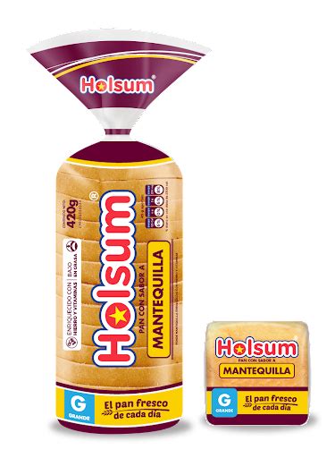 Pan Holsum Mantequilla 420gr Mi Huerta Express