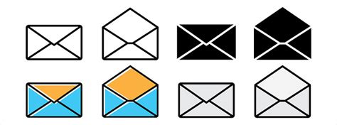 メールアイコンセットメッセージエンベロープベクタアイコンセットストックベクトルのイラスト Sendのベクターアート素材や画像を多数ご用意