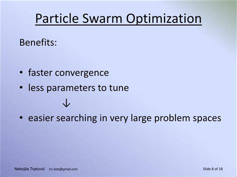 Ppt The Particle Swarm Optimization Algorithm Powerpoint Presentation Id6648295