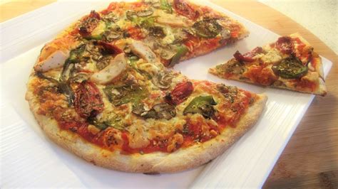 Pizza Recipe Home Made Easy Pizza Recipe Youtube