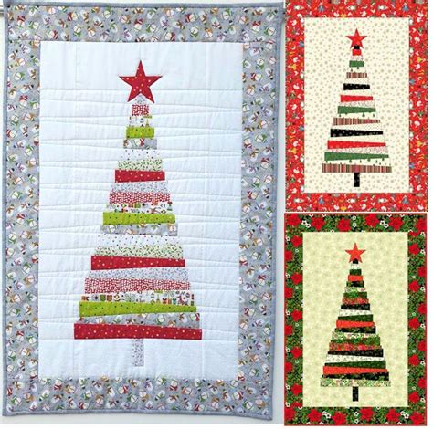 Free Christmas Tree Wallhanging Pattern Christmas Tree Quilt Pattern