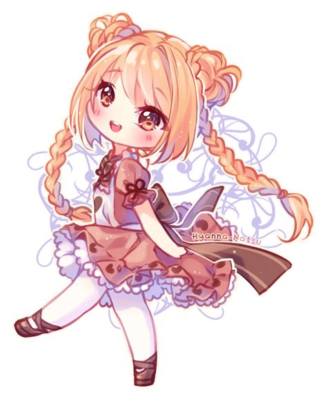 Hyanna Natsu Original Commission 1girl D Artist Name Blush Borrowed Character Bow