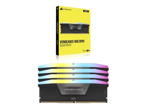 Corsair Vengeance Rgb 192gb 4 X 48gb 288 Pin Pc Ram Ddr5 5200 Pc5