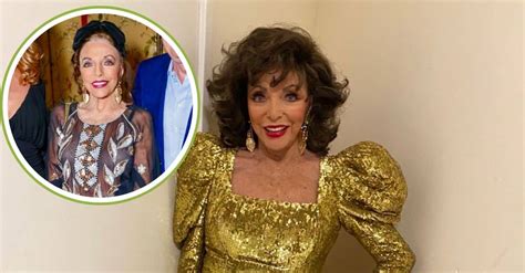 Joan Collins Shows Up Everyone At A List Party With New Hairstyle And