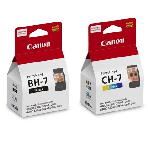 Jual Canon Printhead Print Head BH 7 CH 7 BH 7 Black CH7 Color