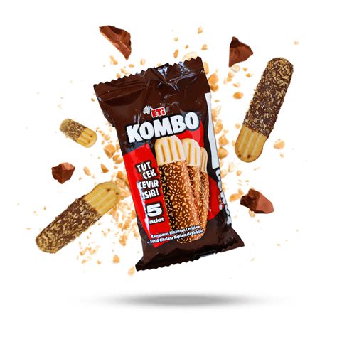 Kombo Chocolate Cookie 5 Pack Candybar By Snackcrate