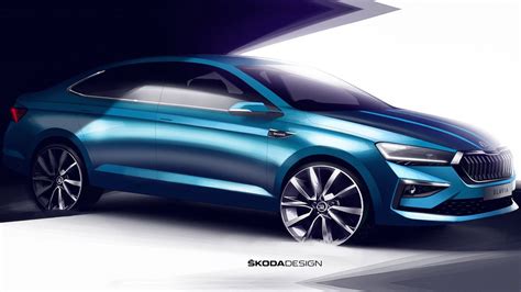 Nowy Model Skody Pokazany Na Oficjalnych Szkicach Projektowych