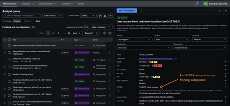 Display Annotations For Findings And Investigations In Splunk