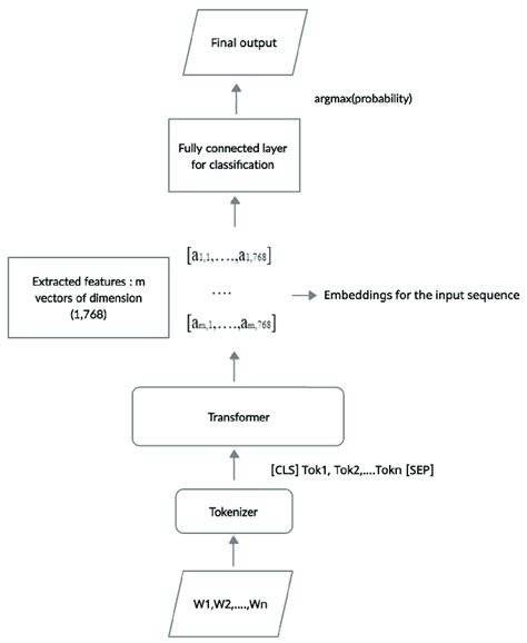 Overall Architecture For The Transformer Based Classification Approach
