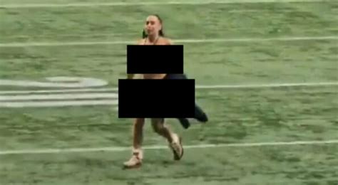 REPORT Female Grey Cup Streaker Receives Hefty Punishment For Going
