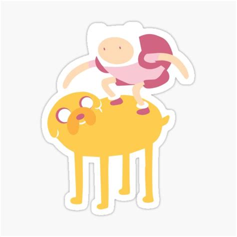 Finn And Jake Adventure Time Sticker For Sale By Castl3t0ndesign