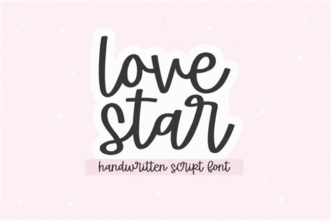 Lovestar Cute Script Font