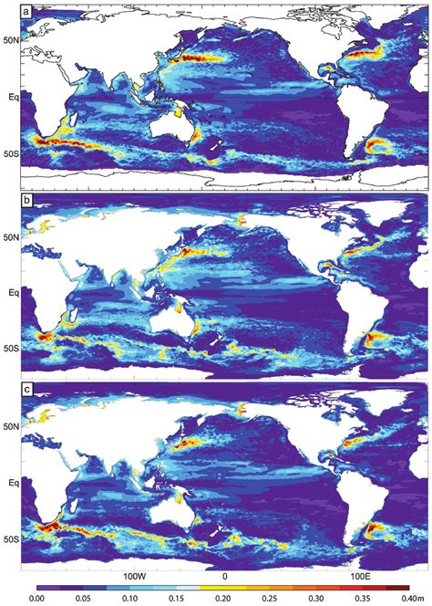 20042006 Root Mean Square Rms Sea Surface Height Ssh Variability