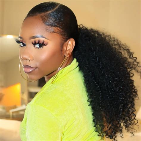 Do Drawstring Ponytails Damage Hair At Sylvia Munz Blog