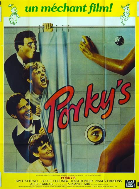 Porkys Movie Poster Original 120x160 Kim Cattrall Ebay