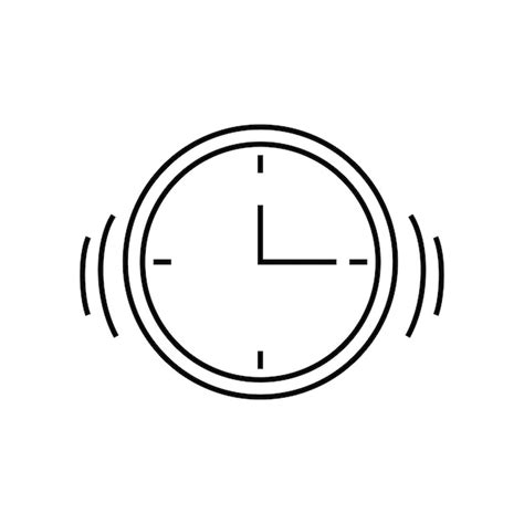 Premium Vector Time Management Concept Clock Flat Icon