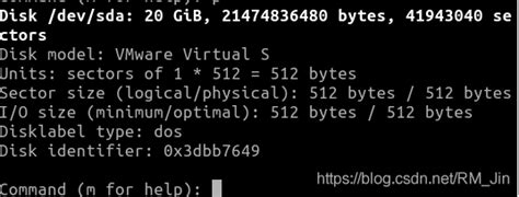 Linux命令学习笔记（二）磁盘分区sudo Fdisk Csdn博客