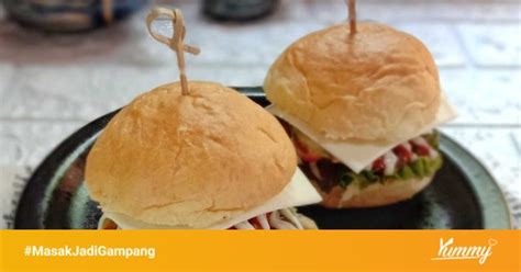 Resep Beef Burger Jagomasakminggu4periode3 Sederhana Rumahan Di Yummy App