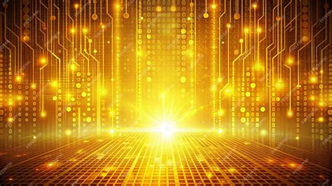 Premium Photo Abstract Digital Network Background With Glowing Lines And Dots