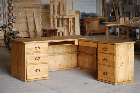 Rustic L Shaped Desk Diy Computer Desk
