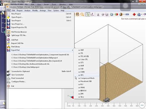 Importing Model To Abaqus Dassault Abaqus Fea Solver Eng Tips