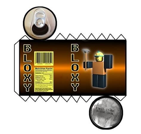 Bloxy Cola Papercraft в 2024 г Шаблон бумажной куклы Бумажные