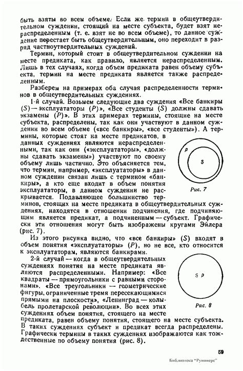 Оригинальные иллюстрации Рис 7 Пояснение при помощи кругов Эйлера