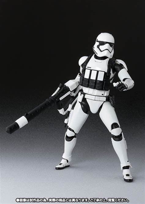 First Order Stormtrooper Heavy Gunner Action Figure Sh Figuarts Web