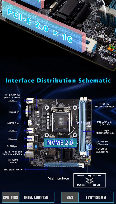 Jual Aisurix Motherboard Colorful H81m K Plus V23b Lga1150 H81 Ddr3 Usb30 Shopee Indonesia
