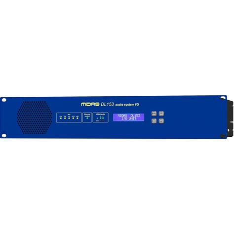 MIDAS DL153 Stagebox With 16 MIDAS Mic Preamps And Dual Redundant AES50 Networking